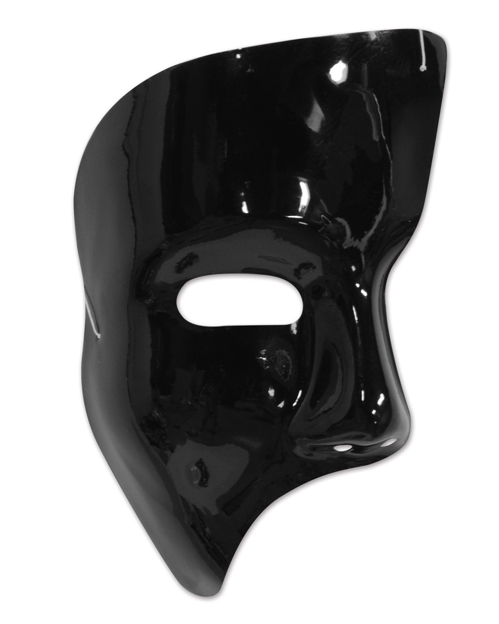 Black Phantom Of The Opera Half Mask