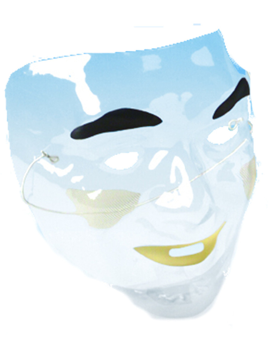 Transparent Male Purge Mask