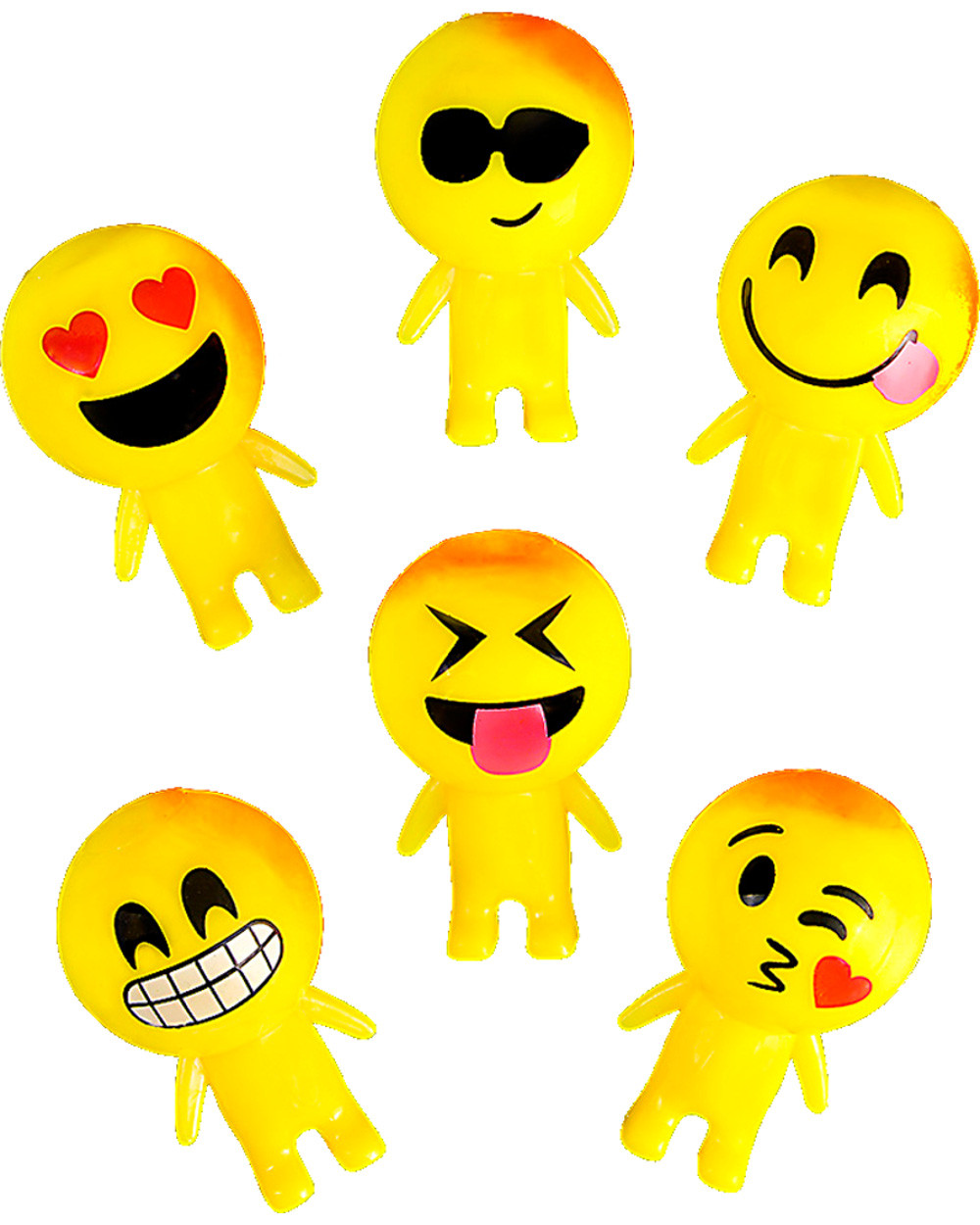 12 Light Up Emoji Figures