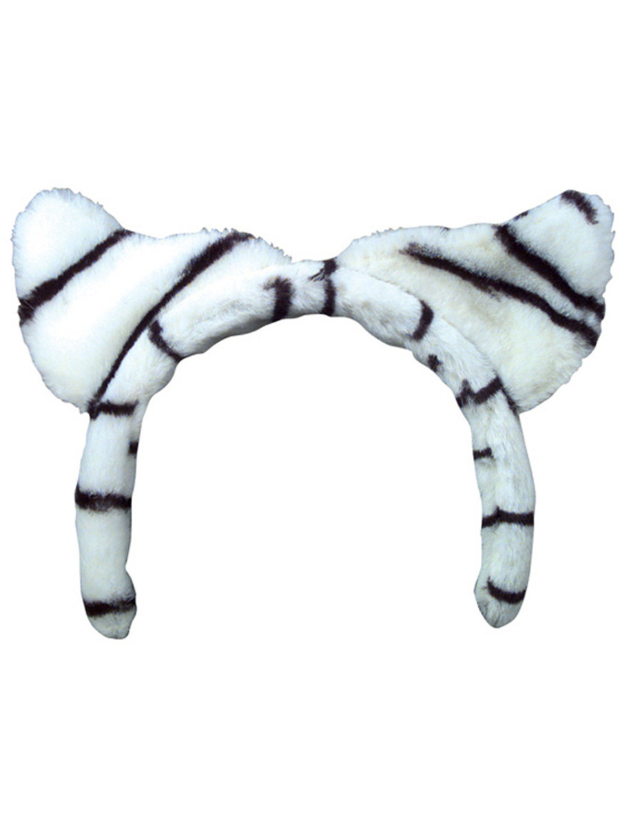 12 Kids Snow Tiger Cat Ear Headbands