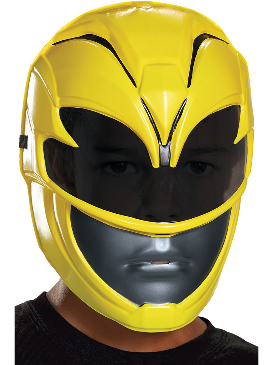 Girl's Power Rangers Movie Yellow Ranger Mask