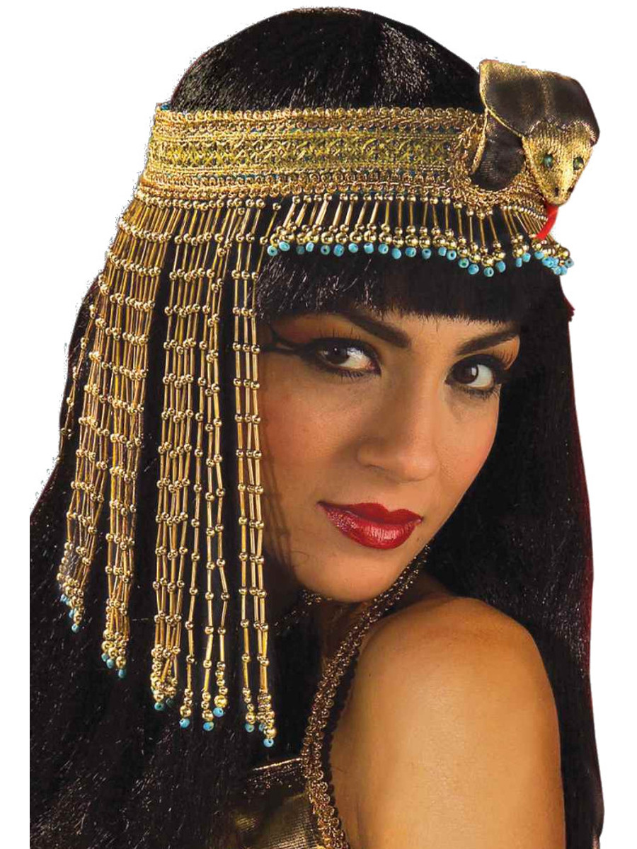 Women's Beaded Snake Headpiece