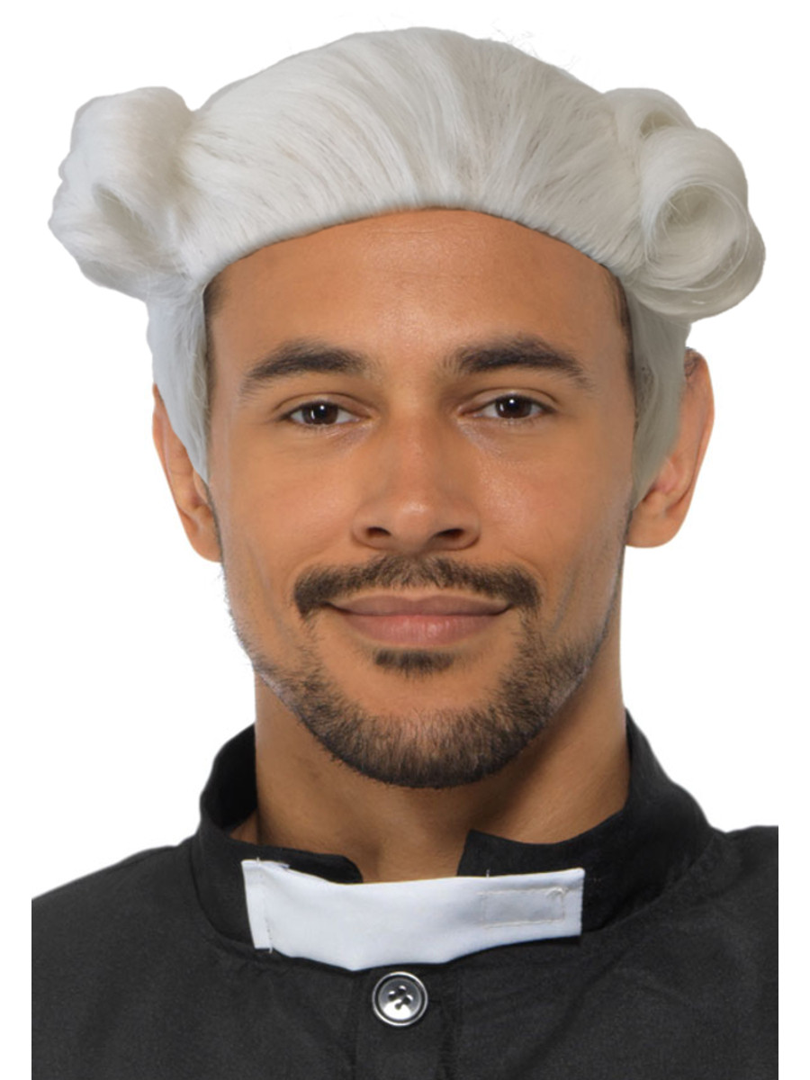 White Colonial Legislator Wig
