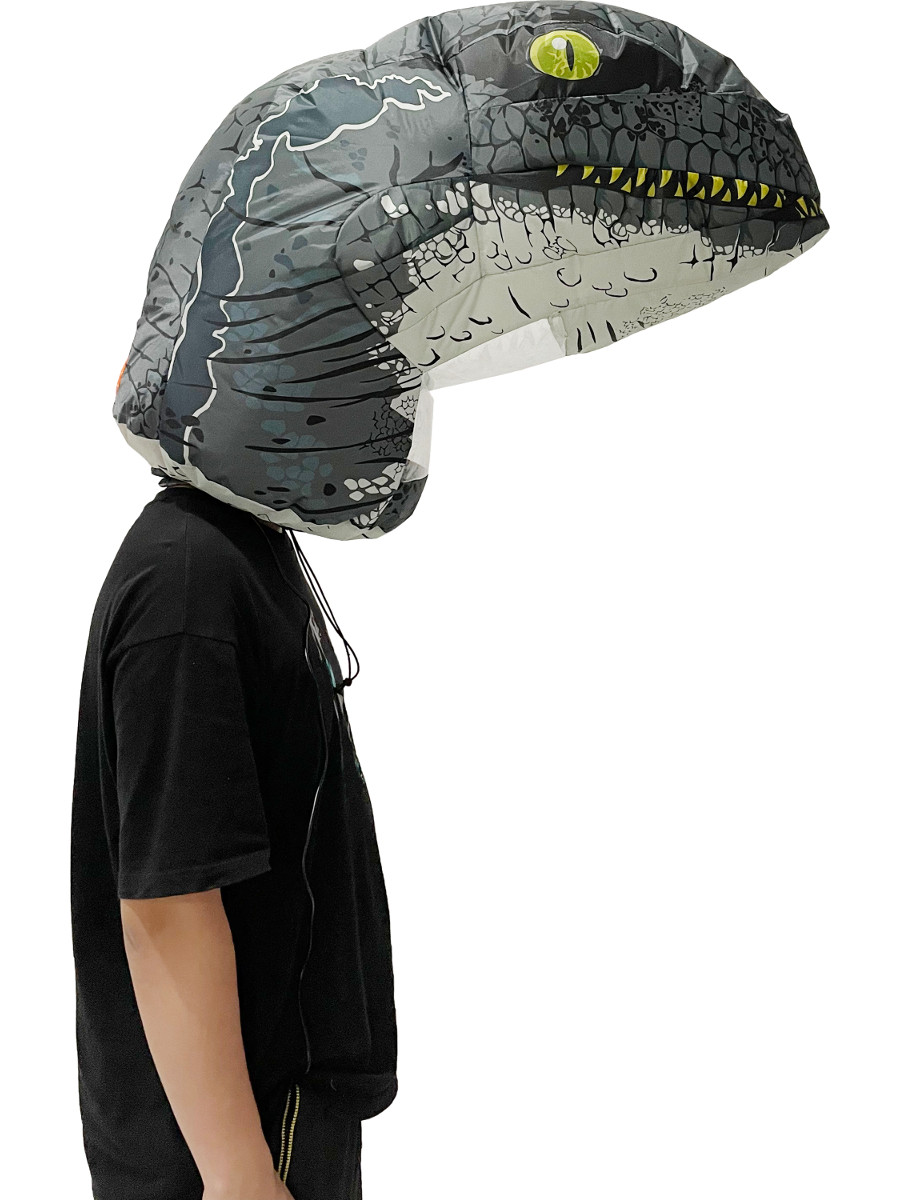 Inflatable Realistic Velociraptor Dinosaur Head