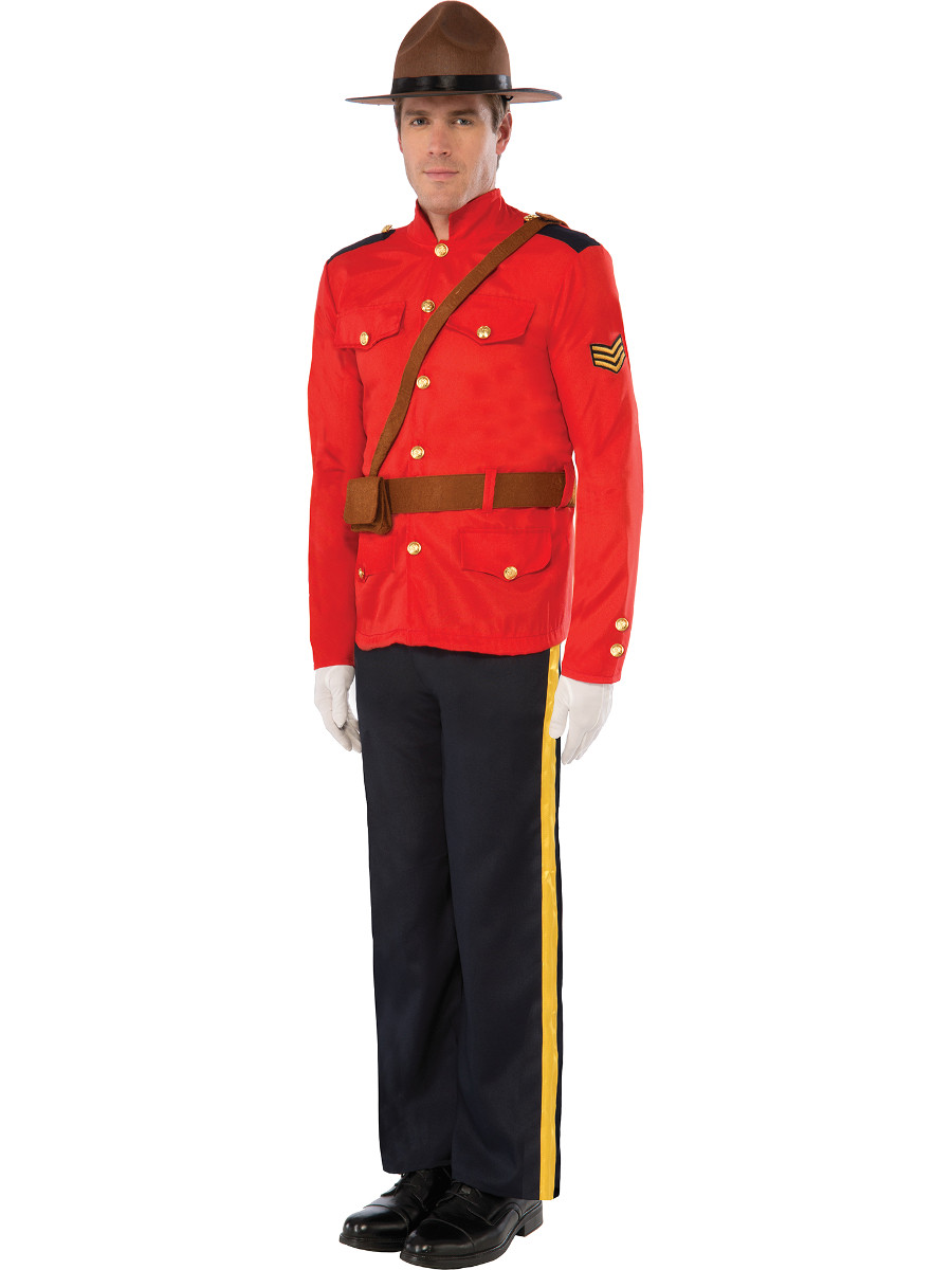 Canadian Mountie Uniform Men's Costume