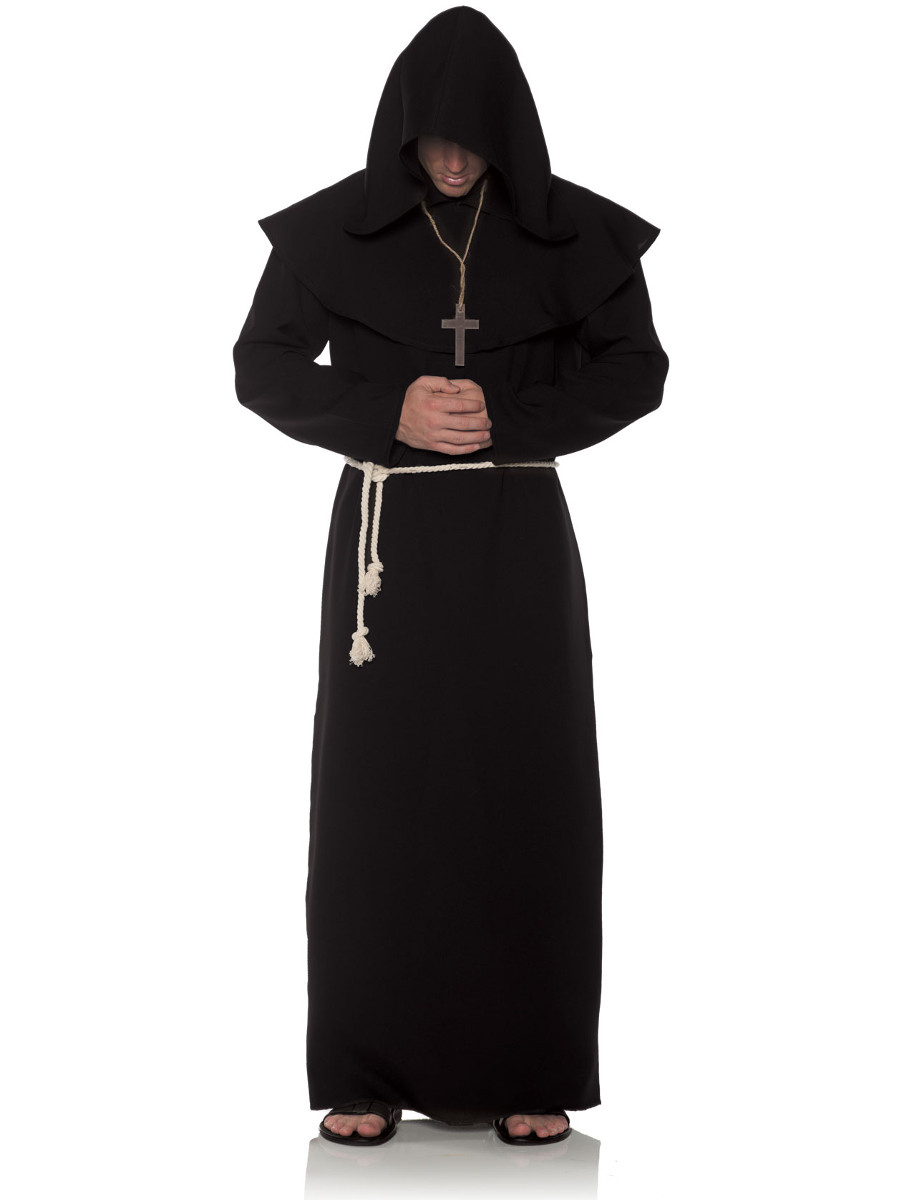 Brown Mens Monk Robe