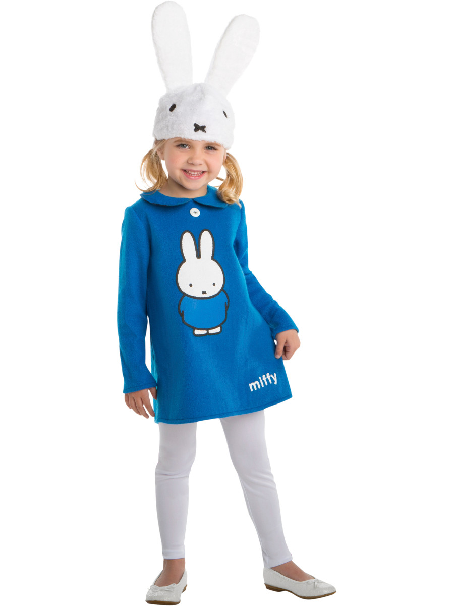 Miffy's Adventures Classic Miffy Blue Dress Toddler Costume