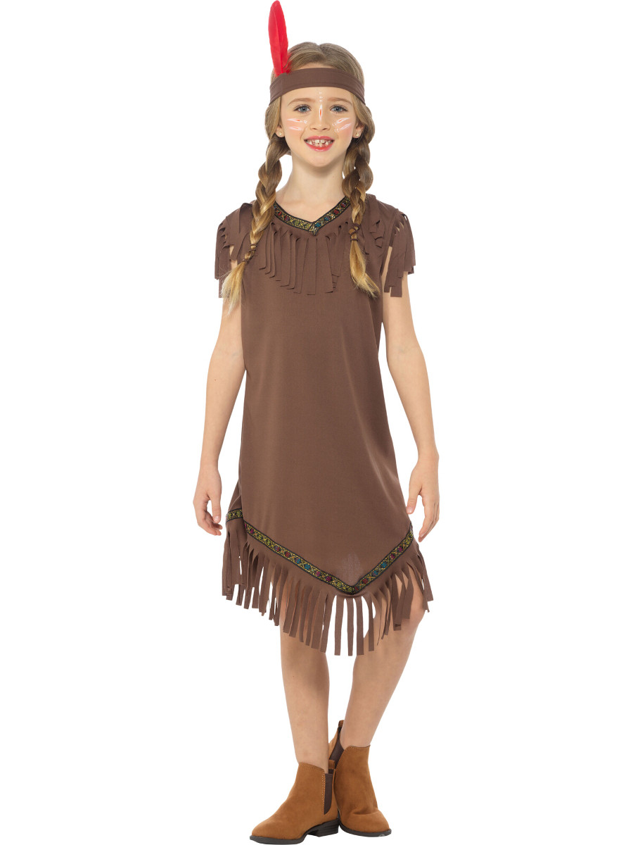 American Colonial Girls Costume Dress