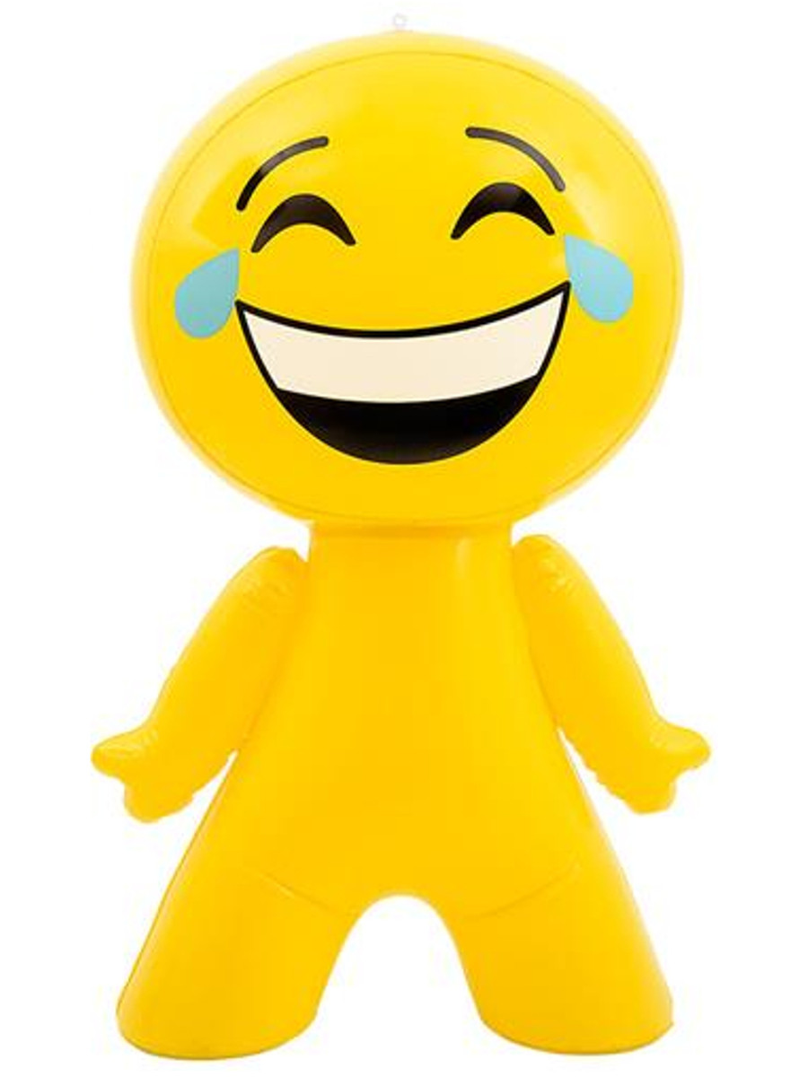 27" Inflatable Laughing Tear Eyes Emoji