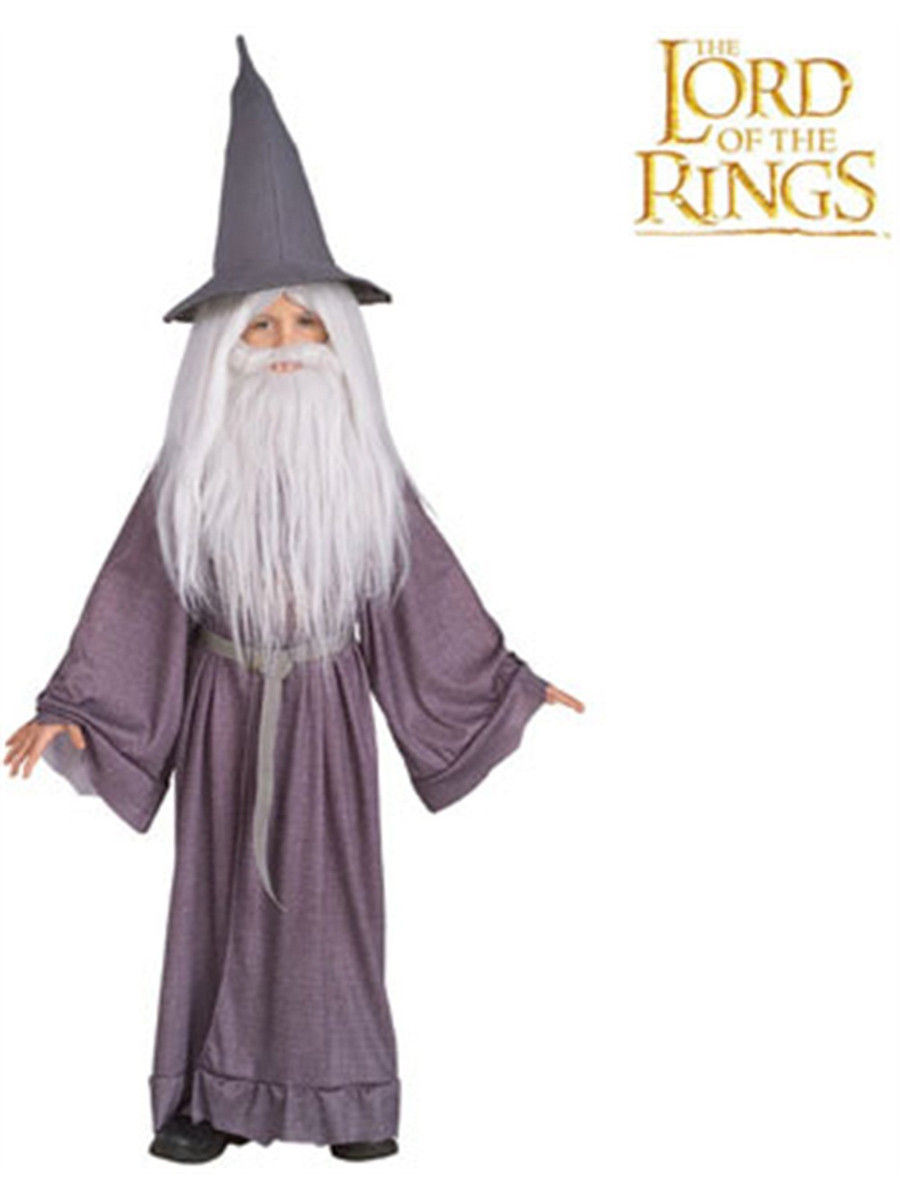 Kids's Lord of the Rings Gandalf Costume Robe