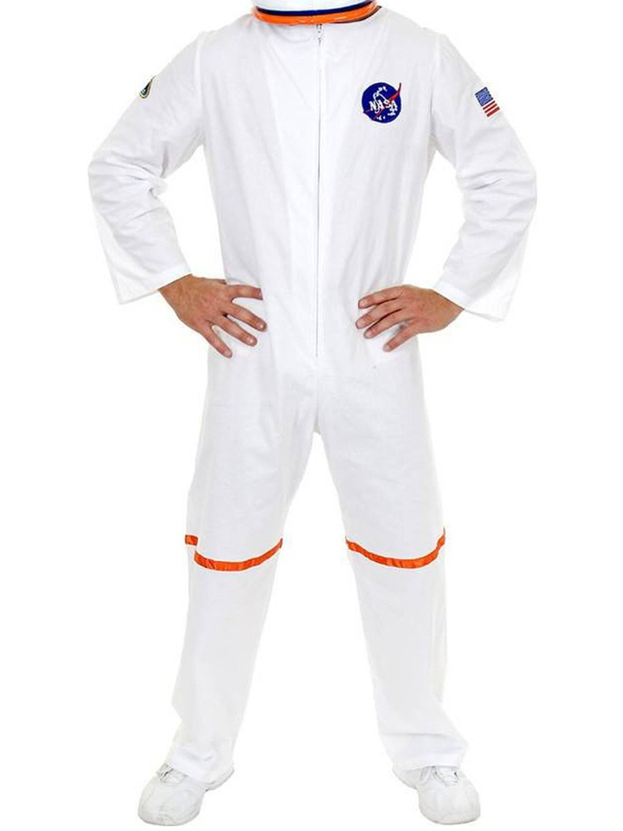 NASA White Astronaut Space Suit Costume Bundle
