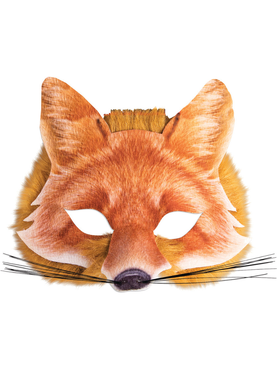Adult's Red Fox Mask