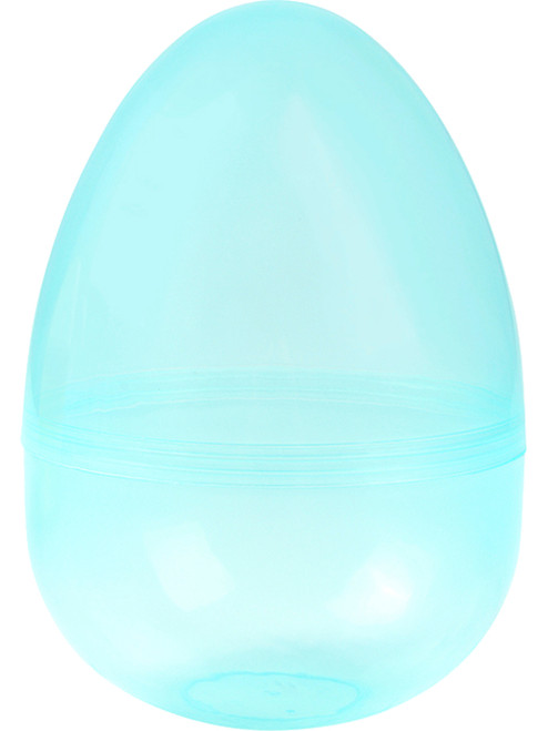 Jumbo Clear Translucent Easter Egg 8"