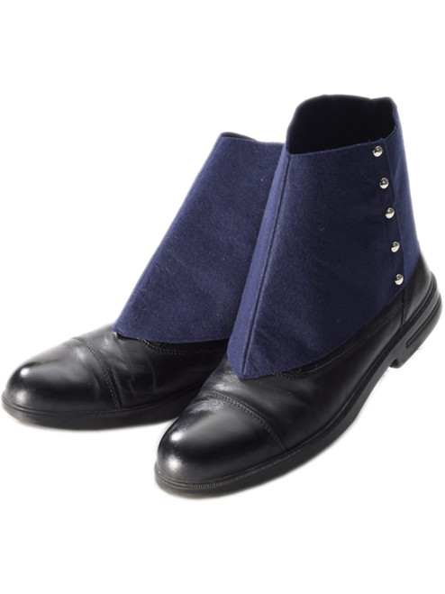 Navy Blue Spats
