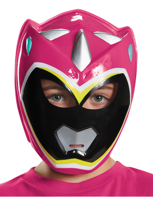 Childs Pink Mighty Morphin Power Rangers Mask