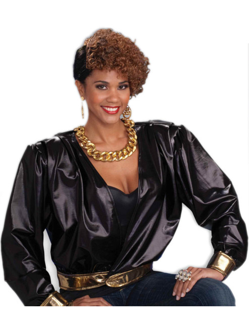 Black Rap Star Jacket