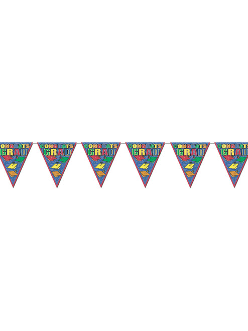 Congrats Grad Flag String Banner