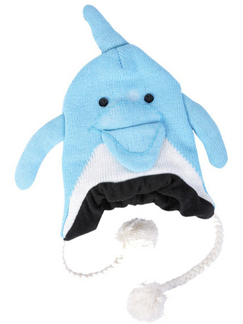 Dolphin Knit Beanie Hat
