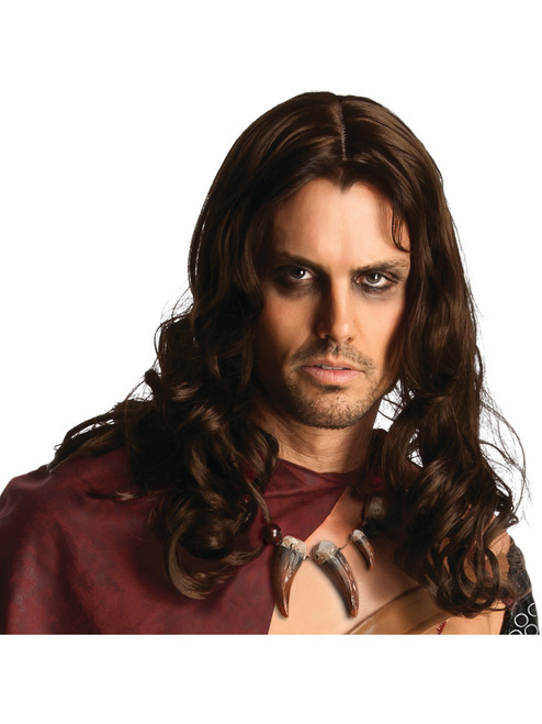 Mens Officially Licensed Brown Conan The Barbarian Warrior Wig