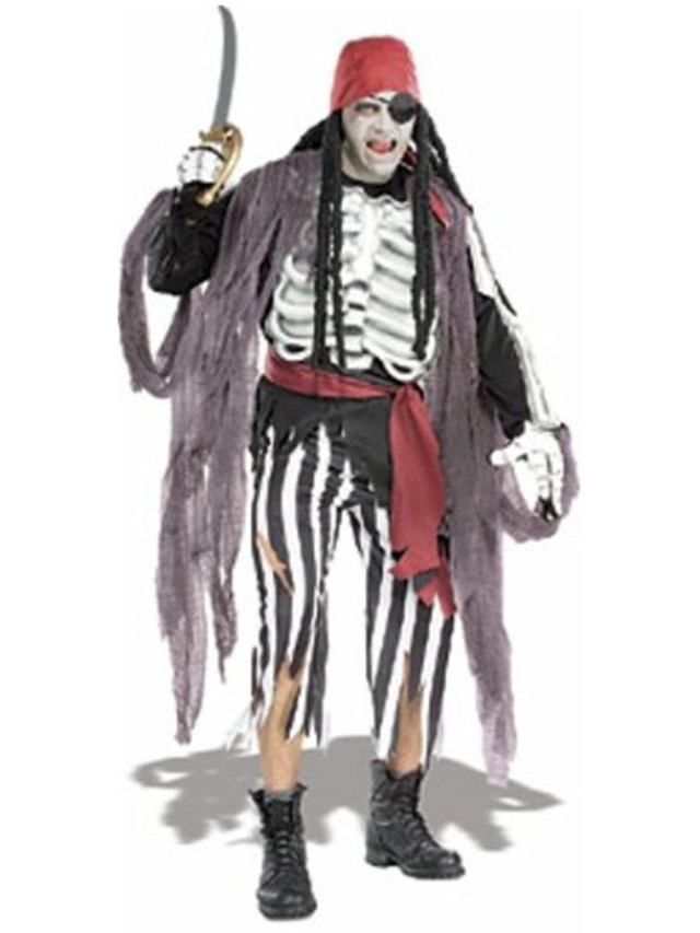 Men's Undead Ghost Pirate Costume