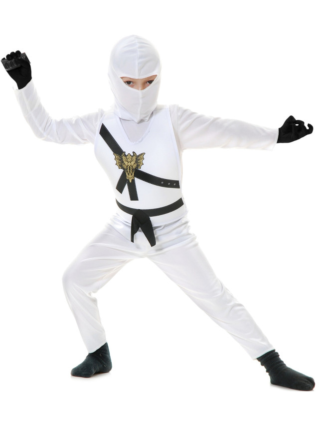Deluxe White Ninja Costume
