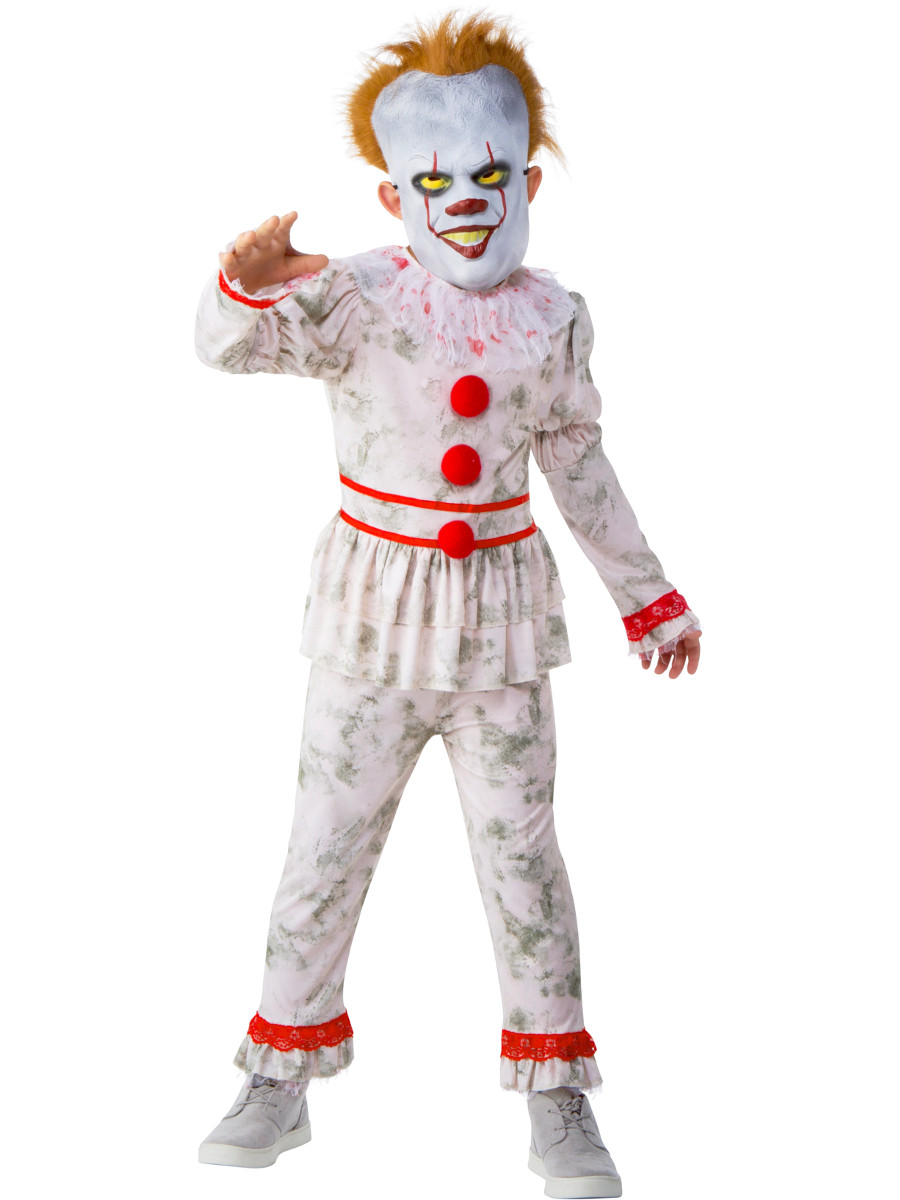 Mens Evil Clown Costume Set