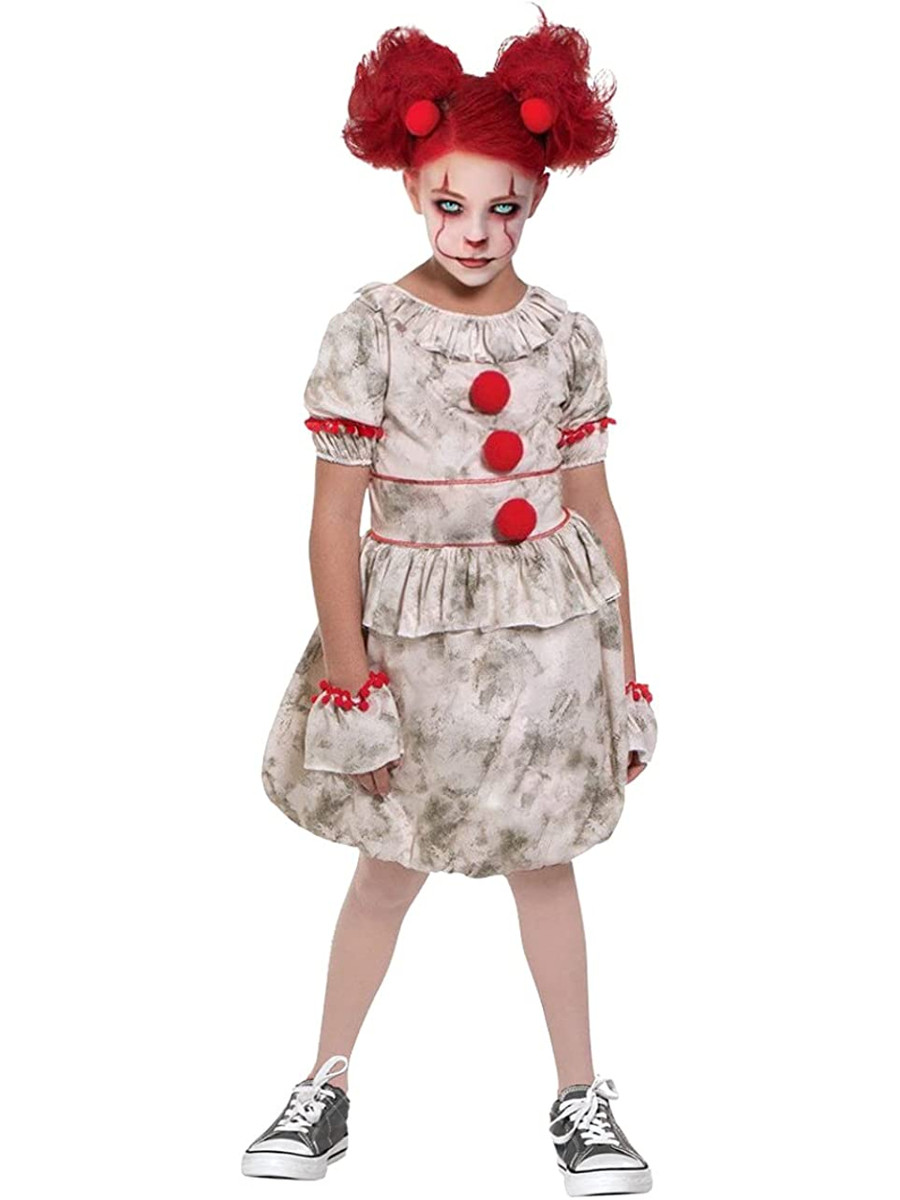 Mens Evil Clown Costume Set