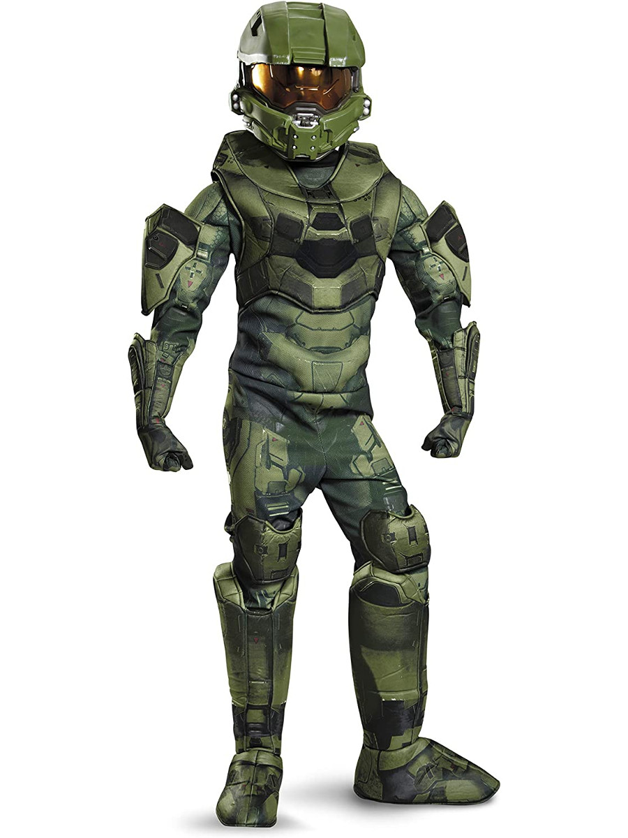 Master Chief Halo Deluxe Muscle Costume