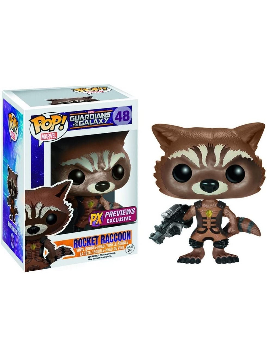 POP Funko Guardians Of The Galaxy Rocket Raccoon Vinyl Figure