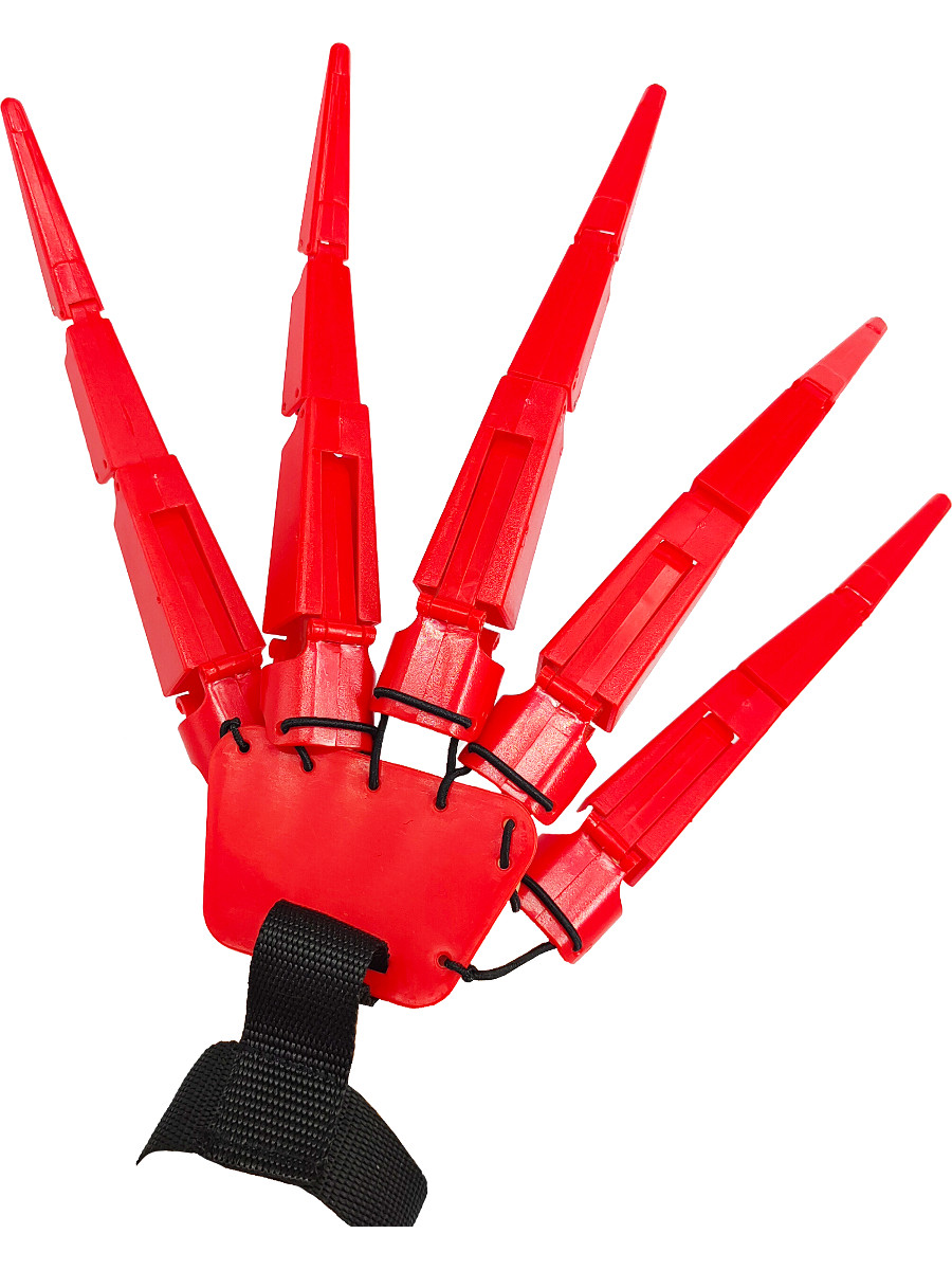 Adult's Red Articulating Finger Glove