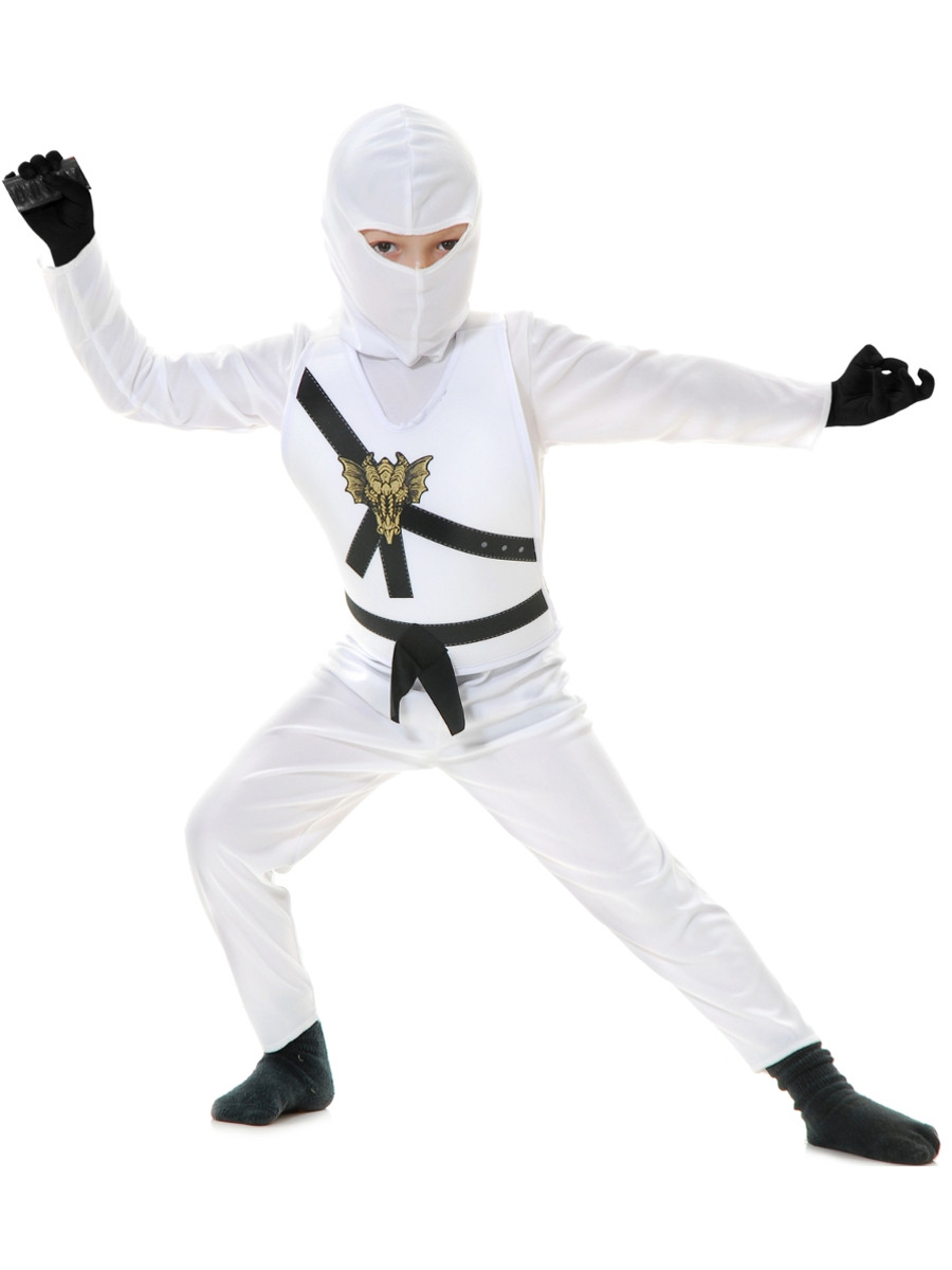 Deluxe White Ninja Costume