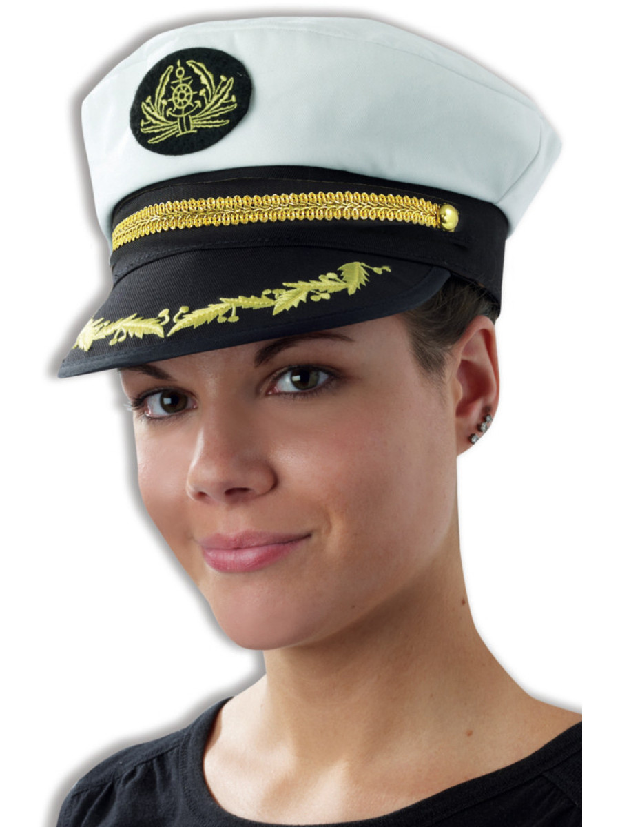 Deluxe Yatch Embroidered Captain Hat