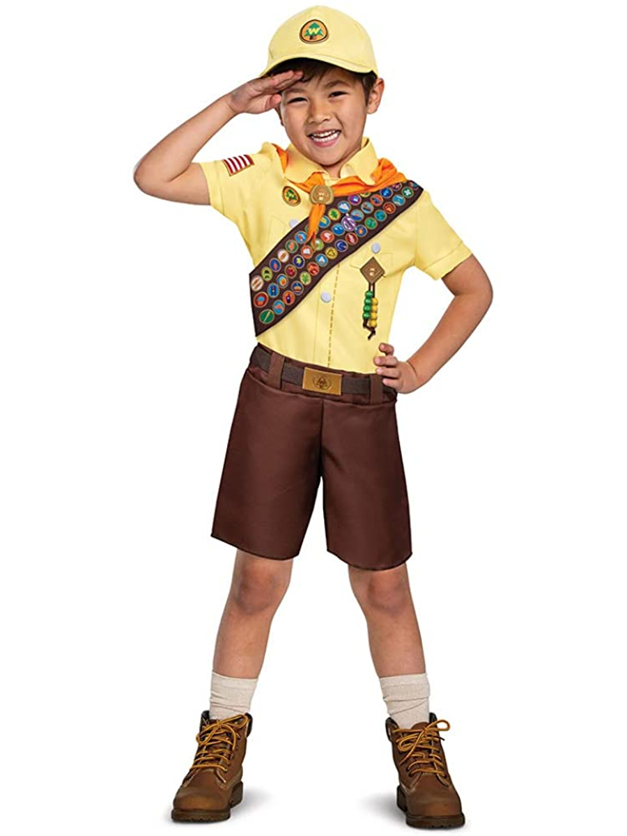 Up Russell Wilderness Explorer Scout Deluxe Boy's Costume | eBay