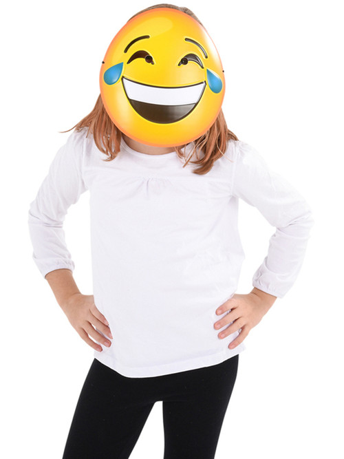 Emoji Crying Laugh Face Mask