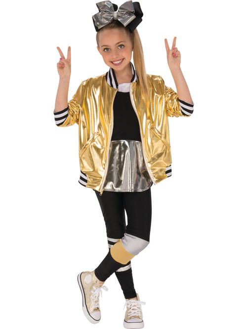 JoJo Siwa Gold Dance Outfit Girl's Costume