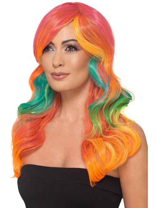 Fashion Ombre Multi-colored Wig