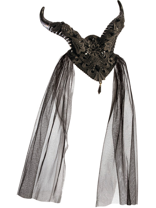 Evil Demon Queen Adult's Horned Headpiece