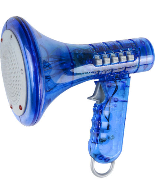 Blue Megaphone Voice Changer Toy