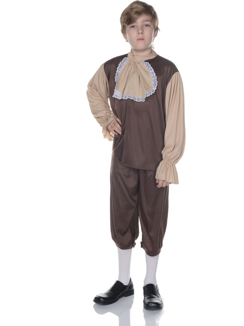 American Colonial Apprentice Boys Costume