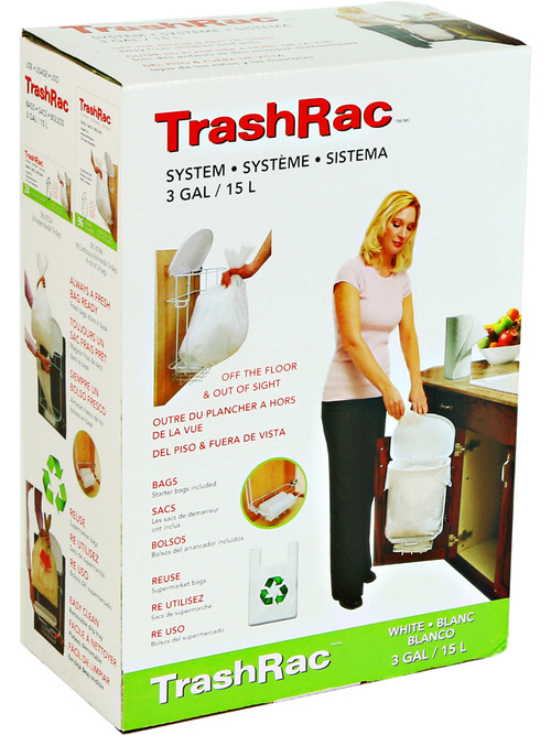 TrashRac 3 Gallon Trash Rack Frame System