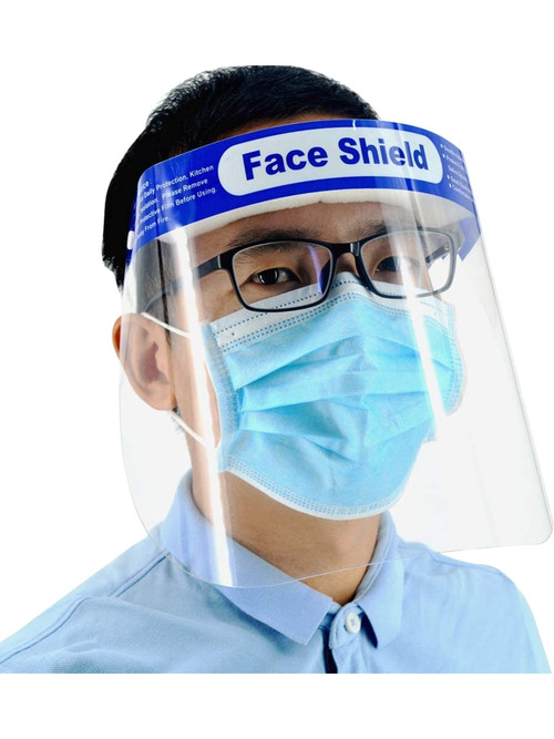 Personal Protection Clear Plastic PPE Face Shield