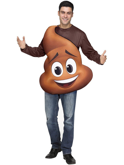 Number 2 Poop Emoji Movie Adult's Standard 33-42