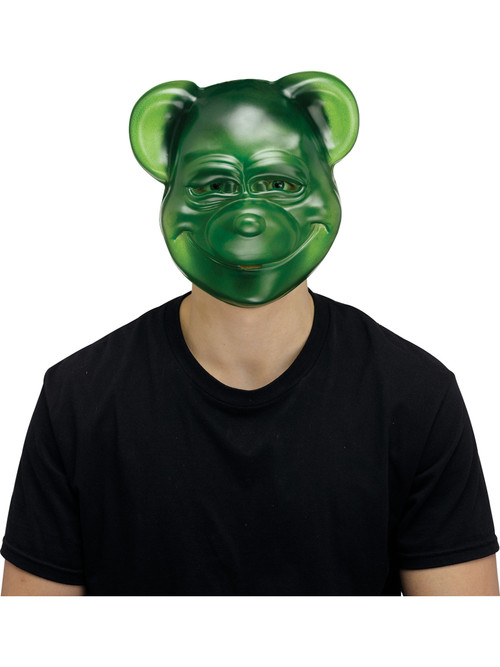 Goofy Gummee Bear Mask Green