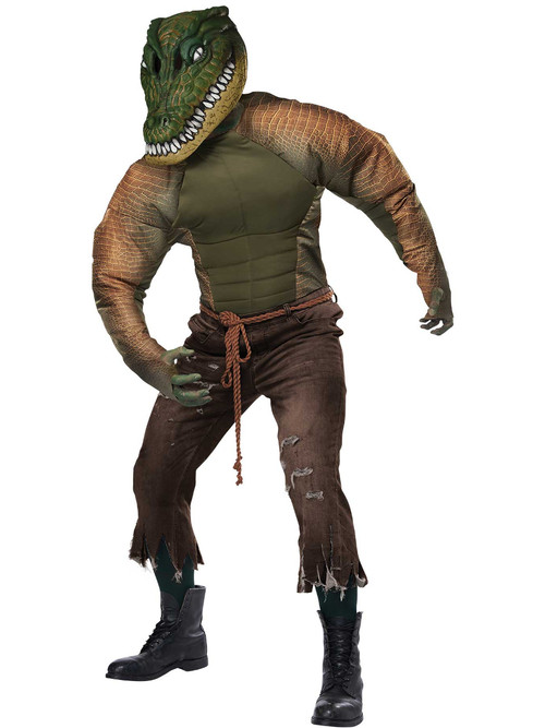 Voodoo Swamp Gator Man Men's Costume