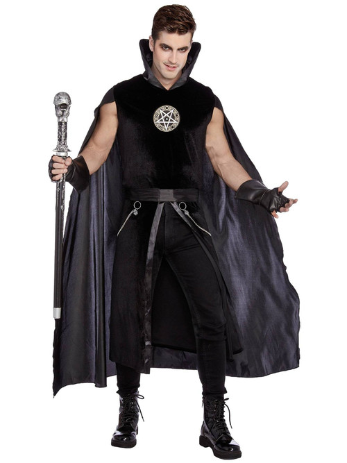 Adult's Mens Prince Of Darkness Pact Vampire Costume