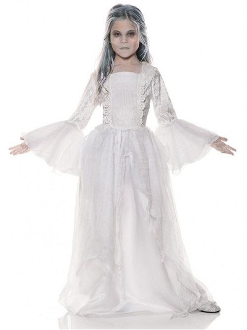 Girl's Ghostly Alter Bride Spirit Costume