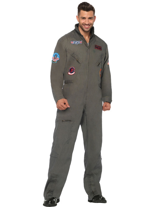 Air Force Pilot Flight Suit Men's Costume