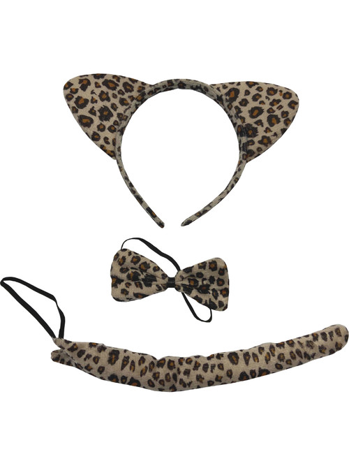 Fancy Leopard Animal Costume Accessory Set