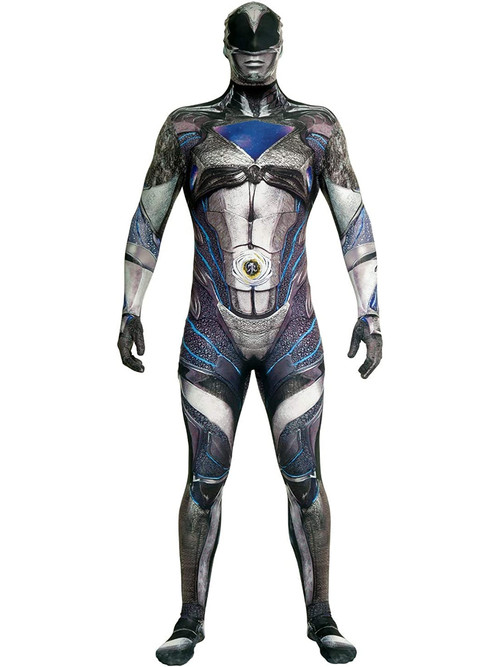Power Rangers Movie Black Ranger Morphsuit Adult's Costume