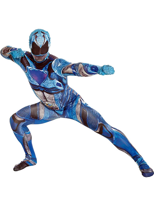 Power Rangers Movie Blue Ranger Morphsuit Adult's Costume